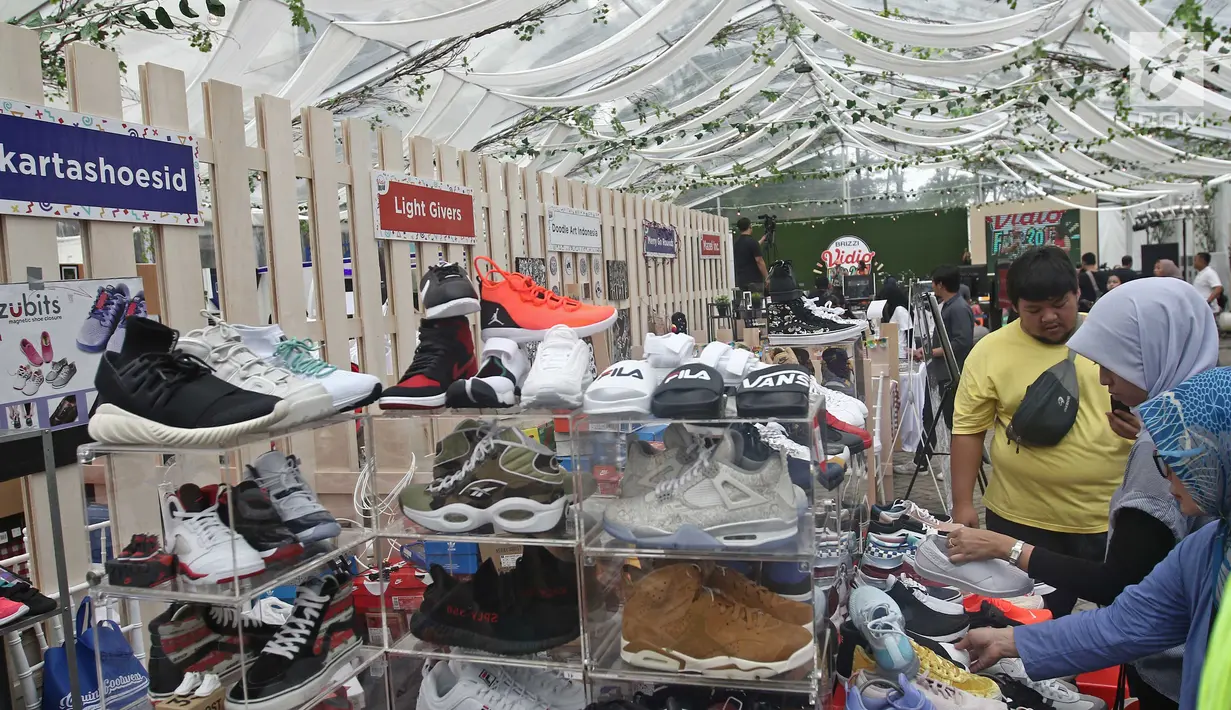 PHOTO: Akhir Pekan Seru di Brizzi Vidio Fair 2017 - Foto Liputan6.com