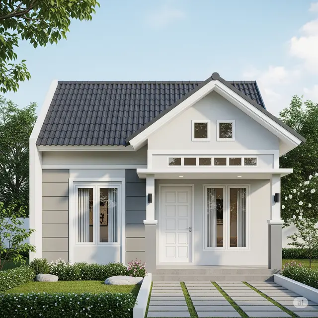 12 Inspirasi Rumah Sederhana Ukuran 5x7 Meter, Hunian Efisien dan ...