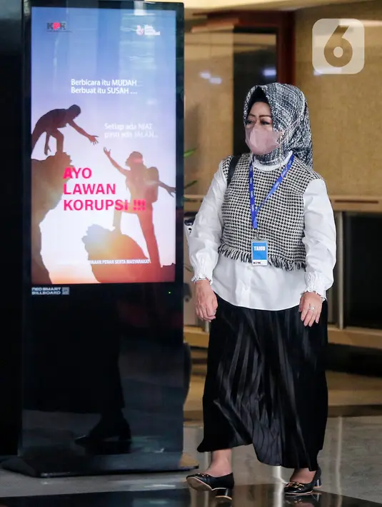 Kali Kedua, Kadinkes Lampung Reihana Klarifikasi LHKPN di KPK - Foto Liputan6.com