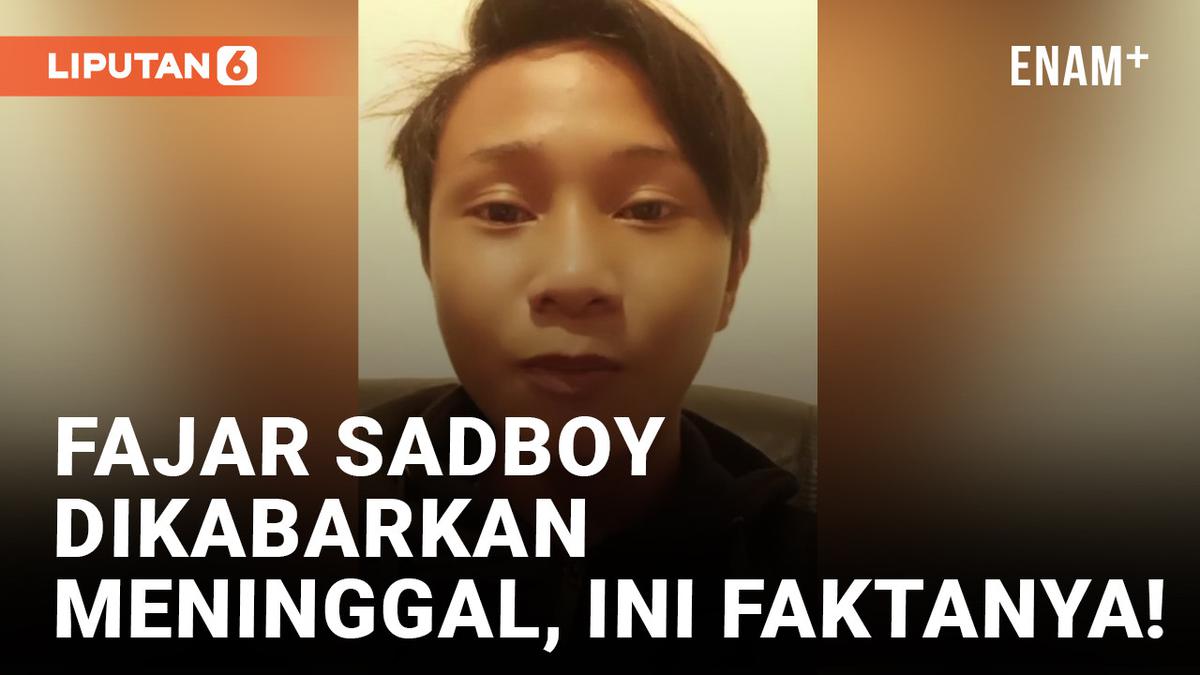 Cek Fakta: Tidak Benar Kabar Fajar Sadboy Meninggal karena Kecelakaan - Cek Fakta Liputan6.com