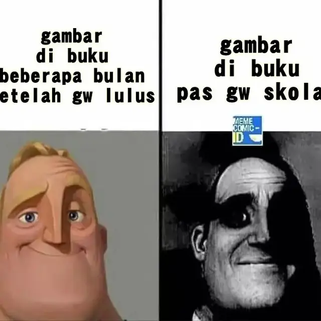 7 Meme Kocak Siswa Lulus SMA Ini Bikin Senyum Tipis, Relate Banget ...