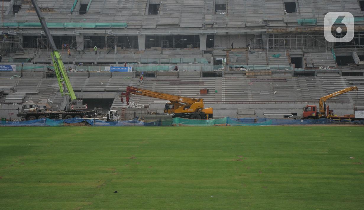 FOTO: Melihat Lebih Dekat Rumput Hybrid di Jakarta International ...