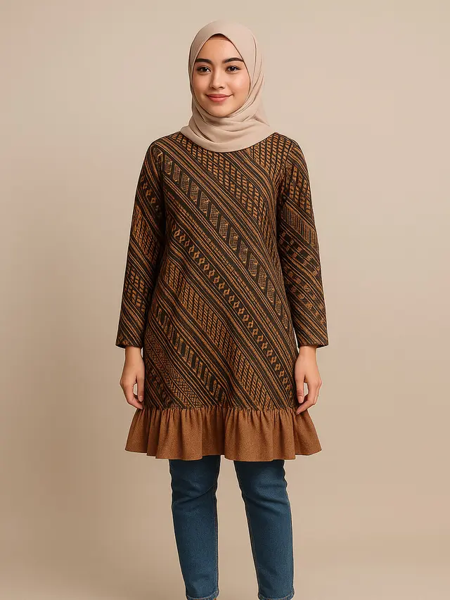 10 Model Batik Tunik Elegan dan Nyaman yang Cocok untuk Berbagai Acara ...