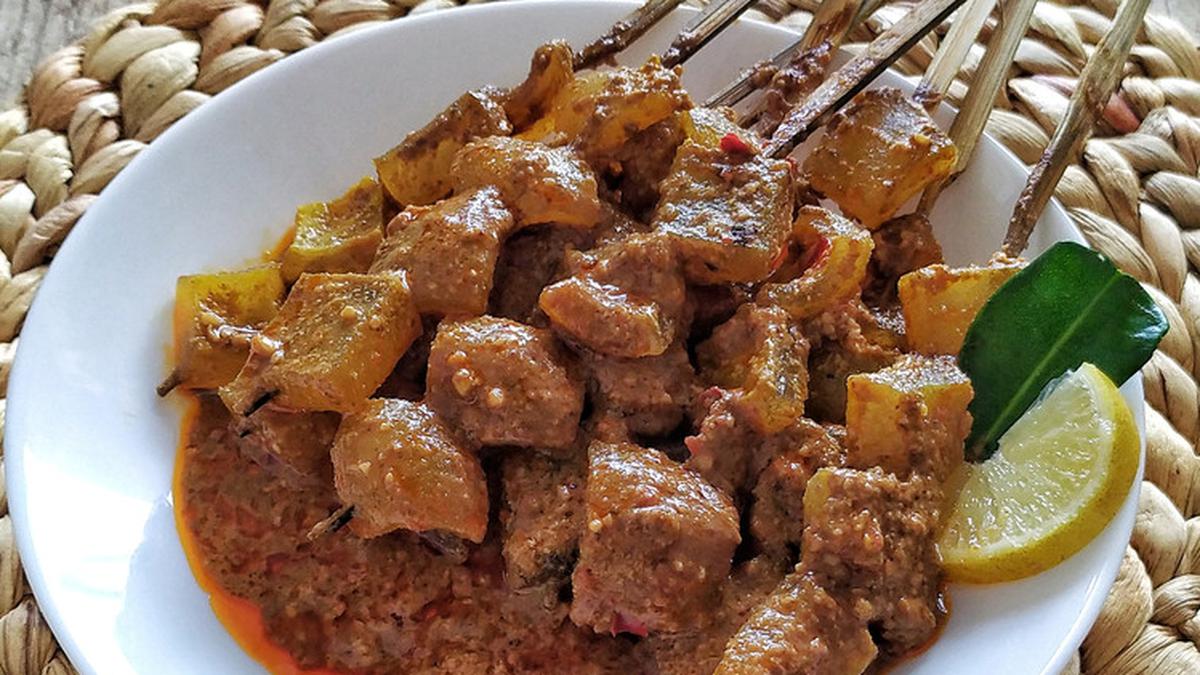 Resep Sate Aci Sambal Kacang