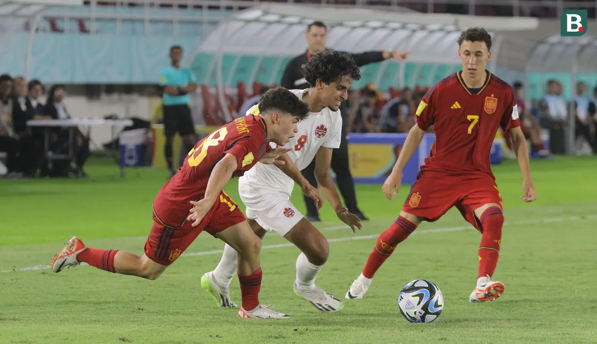 Foto: Marc Guiu Cemerlang, Cetak Gol dan Assist saat Timnas Spanyol U ...
