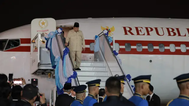 Istana Ungkap Alasan Perubahan Desain dan Warna Pesawat Kepresidenan Prabowo - News Liputan6.com