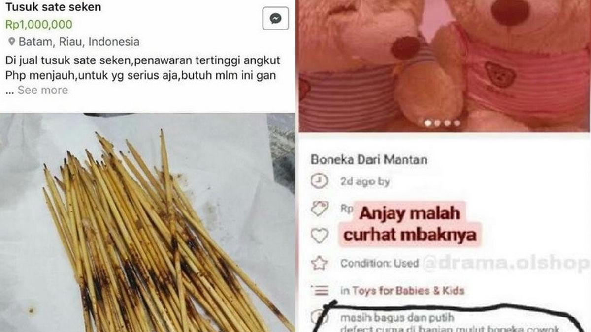 7 Potret Barang Tak Biasa yang Dijual di Toko Online, Bikin Mikir 2 ...