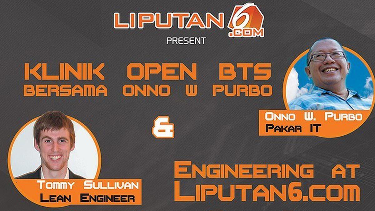 Yuk, Ikuti Klinik OpenBTS Bersama Onno W. Purbo - Tekno Liputan6.com