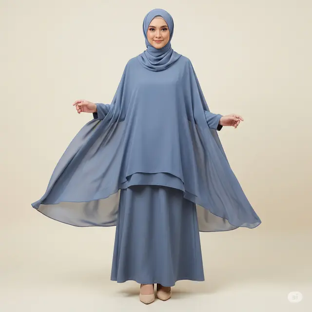 9 Model Gamis Syar’i Elegan untuk Acara Formal yang Wajib Dicoba ...