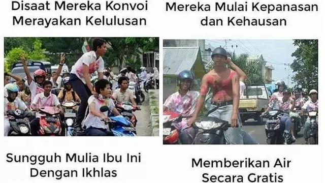 7 Meme Kocak Siswa Lulus SMA Ini Bikin Senyum Tipis, Relate Banget