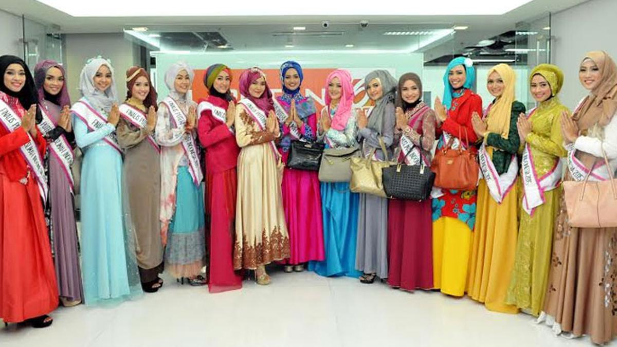 Ini 10 Besar Putri Muslimah 2015 - ShowBiz Liputan6.com