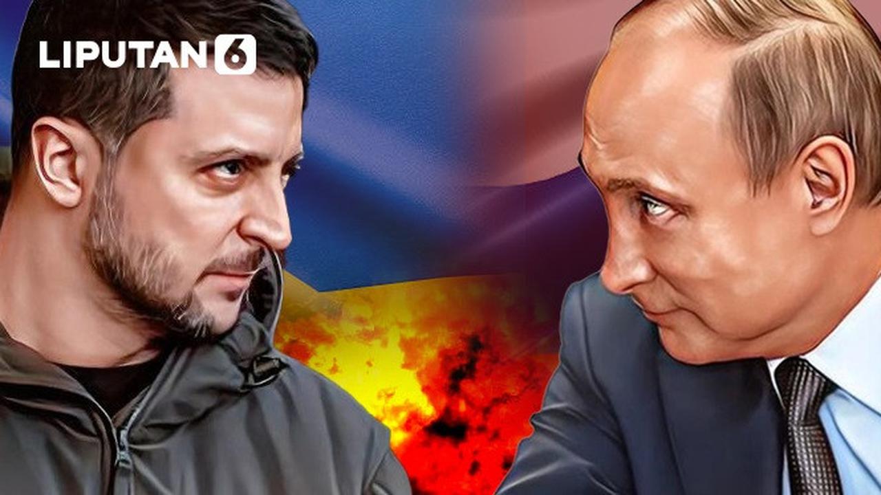 Infografis Perang Ukraina Vs Rusia Masuki Tahun ke-3 dan Klaim Tentara ...