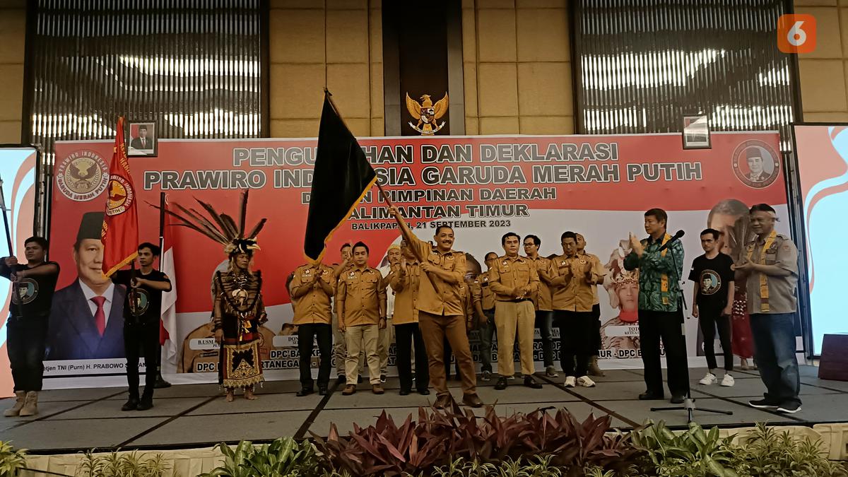 Dukung Prabowo, Hashim Kukuhkan Relawan Prawiro Indonesia Garuda Merah ...