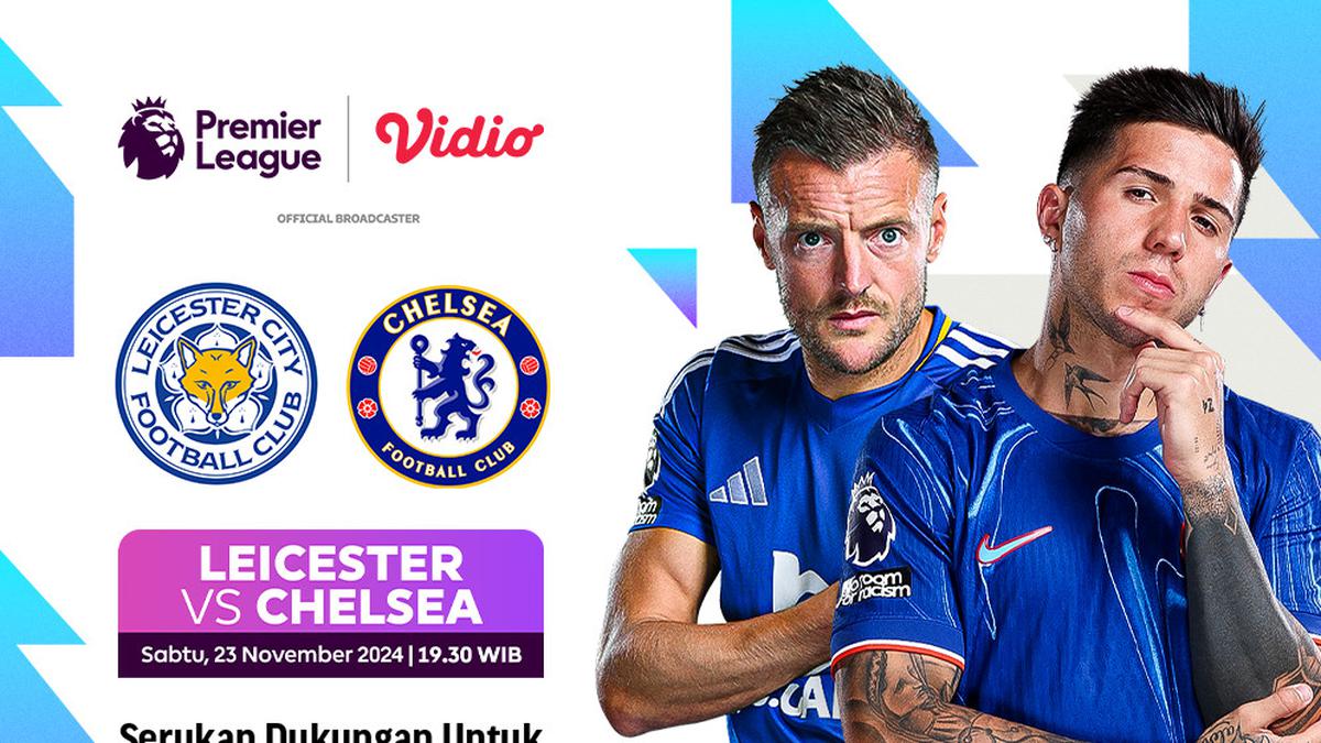 Live Streaming Liga Inggris 2024/25 Pertandingan Leicester City vs ...