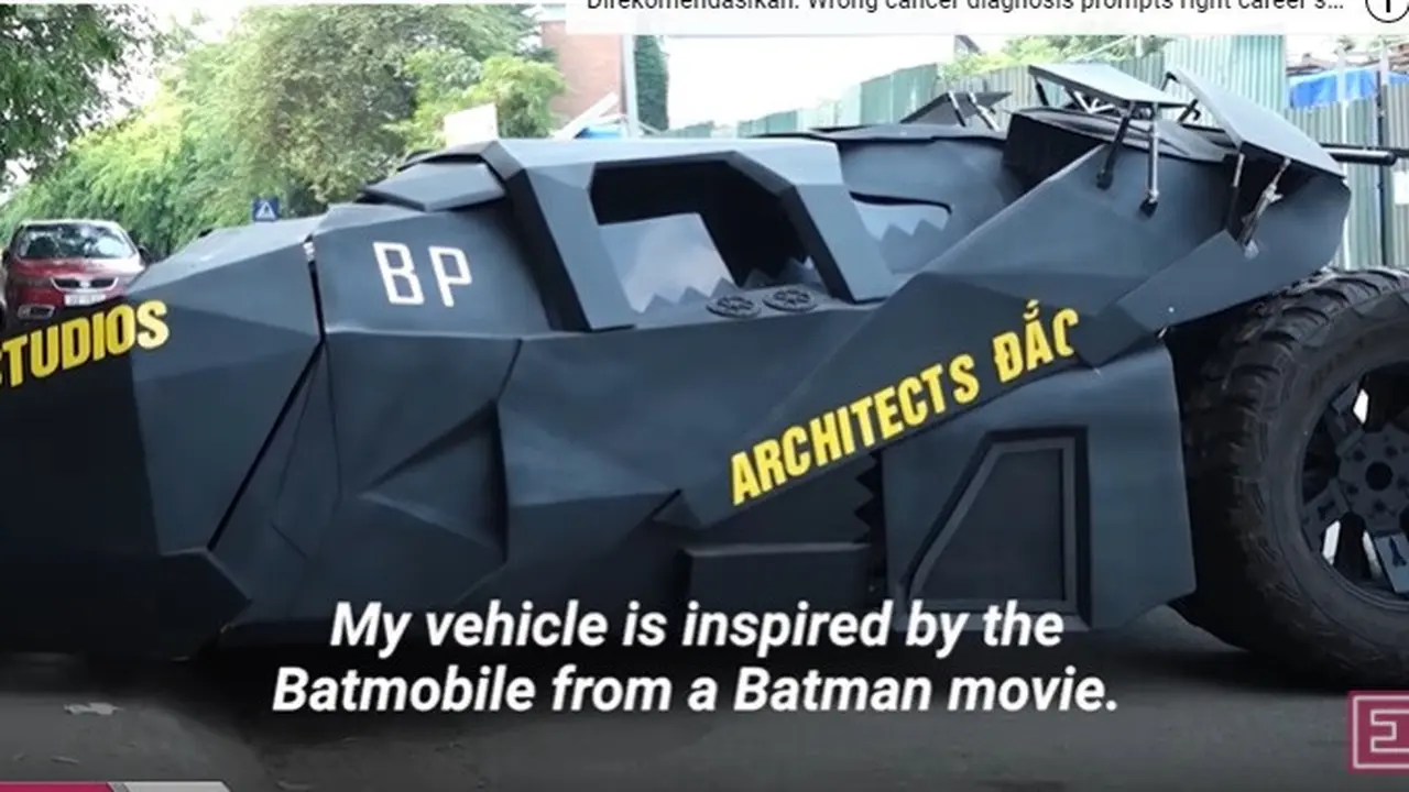 Keren, Mahasiswa Asal Vietnam Buat Batmobile Sendiri - Citizen6 ...