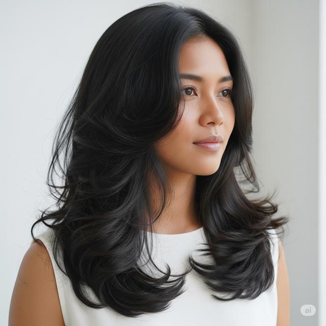 7 Model Rambut Segi Panjang Wajah Indonesia yang Menawan dan Proporsional
