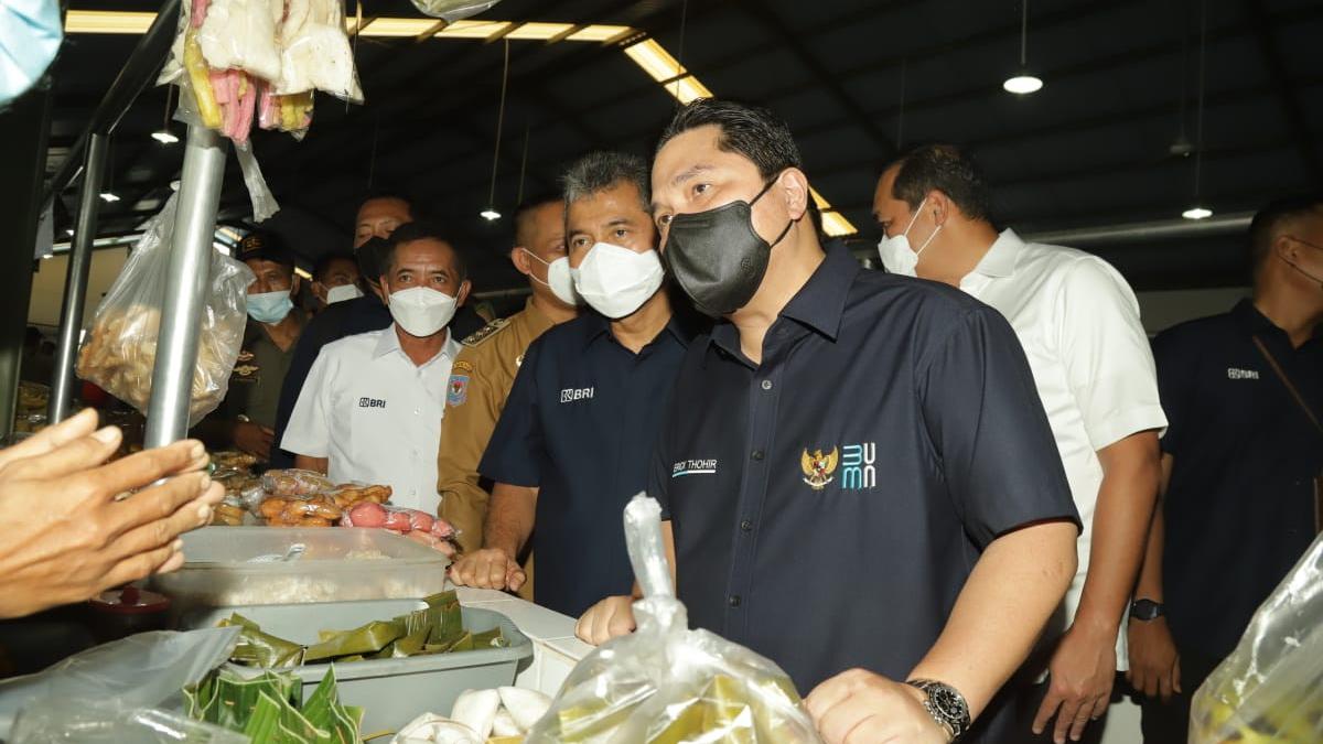 Erick Thohir Nilai BRI Mampu Jadi Lokomotif Ekonomi Pro Rakyat yang ...