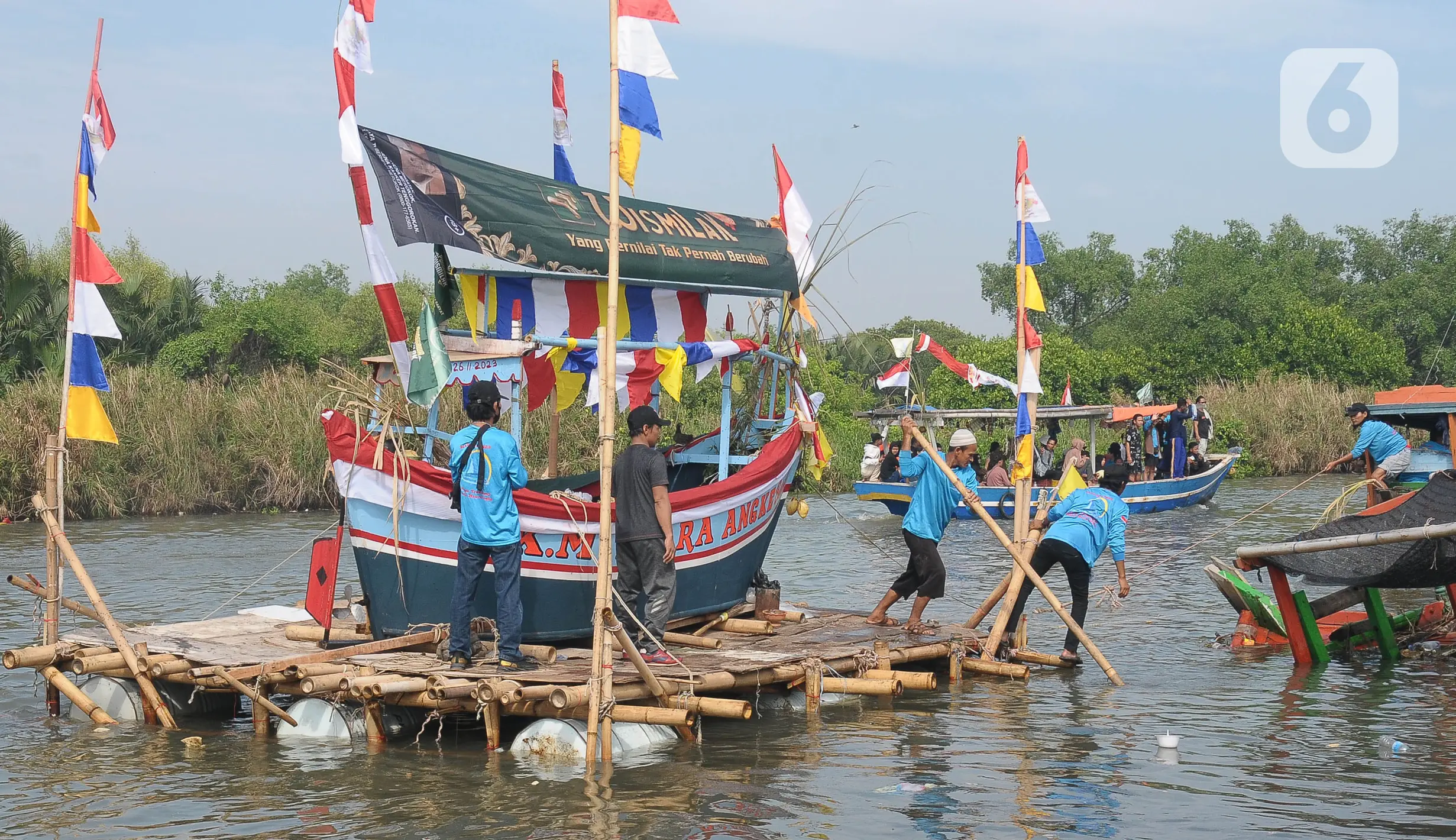 Tradisi Nadran, Sedekah Laut Nelayan Muara Angke - Foto Liputan6.com
