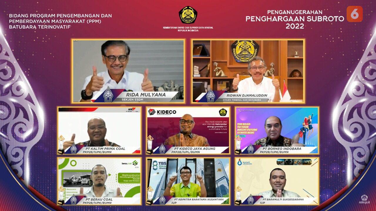 Sukses Kembangkan Pemberdayaan Masyarakat, Berau Coal Raih Subroto Awards