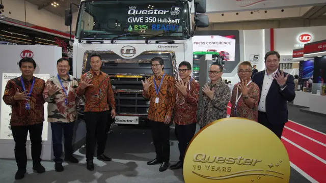 Semarakkan GIIAS 2023, UD Trucks Rayakan 10 Tahun Eksistensi Quester - Otomotif Liputan6.com
