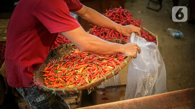 Harga Cabai Rawit Merah Makin Pedas, di Jakarta Tembus Rp 125 Ribu per Kg - Bisnis Liputan6.com