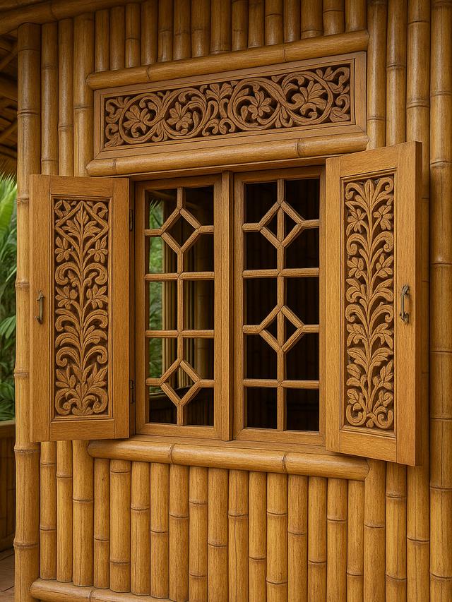 7 Model Jendela Rumah Bambu yang Cantik untuk Hunian Tropis di 2025