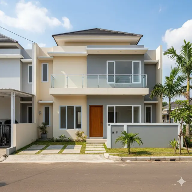 7 Rumah Atap Datar Modern Gaya Kontemporer, Menawan, Fungsional, dan ...