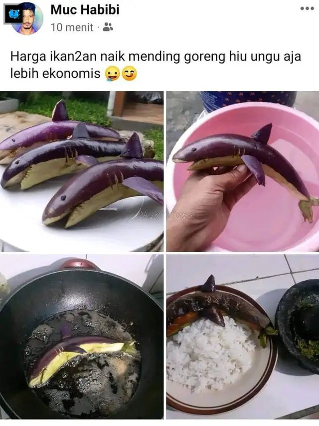 Kreatif Banget, 7 Potret Lucu Bentuk Makanan ala Netizen Ini Bikin ...