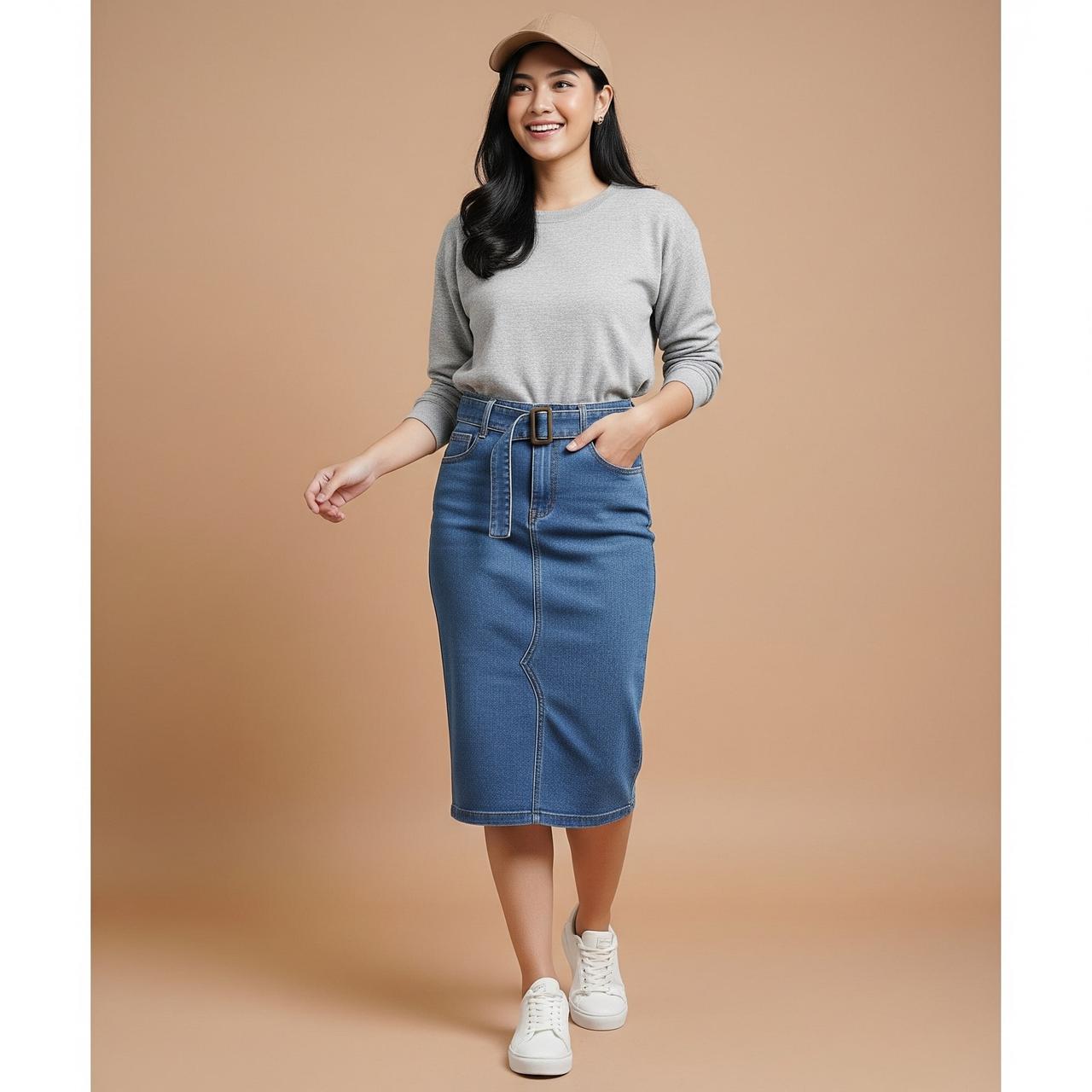 13 Model Rok Span Terbaru 2025, Tampil Menawan & Langsing dengan Siluet ...