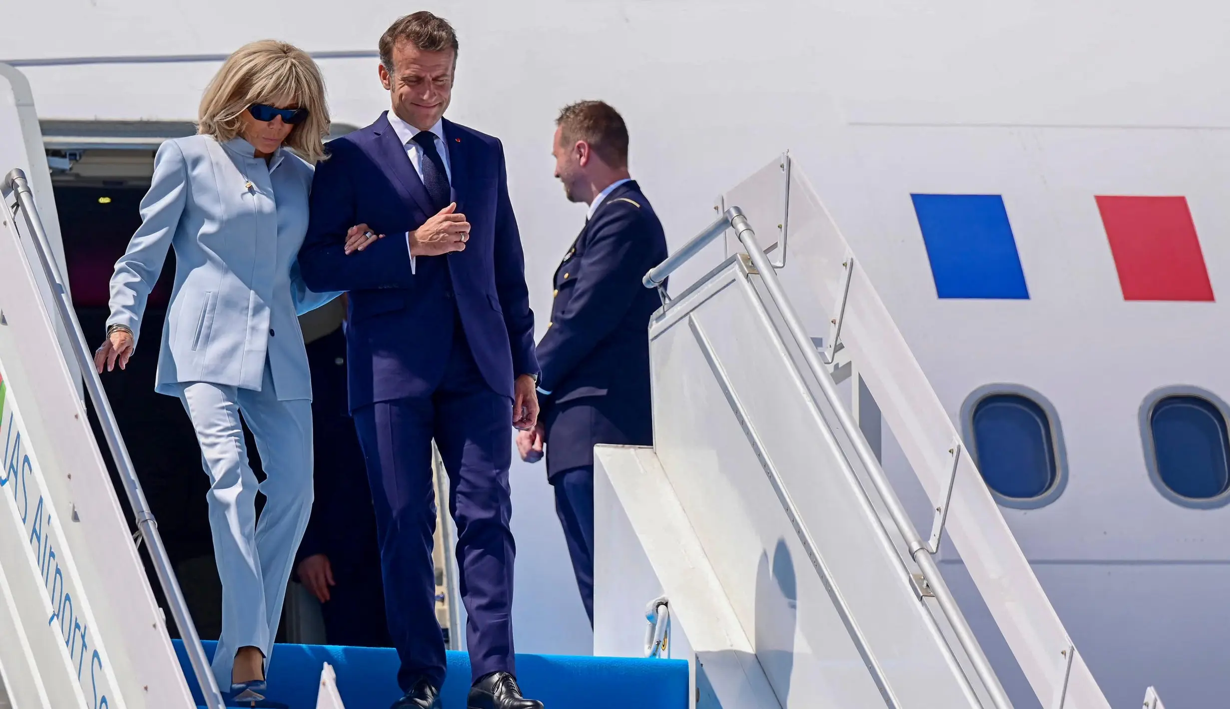 Hari Ketiga Kunjungan Kenegaraan, Presiden Prancis Emmanuel Macron ...