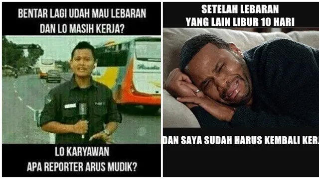 6 Meme Masih Kerja di Hari Libur Sebelum hingga Setelah Lebaran Idul ...