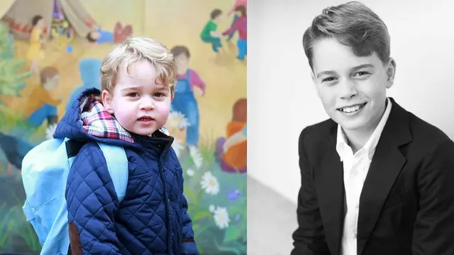 6 Potret Pangeran George dari Masa ke Masa, Bayi dalam Gendongan Kate ...