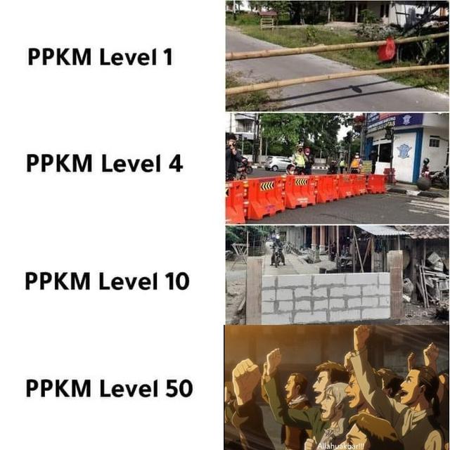 6 Meme PPKM Level 50 ala Netizen Indonesia Ini Bikin Geleng Kepala