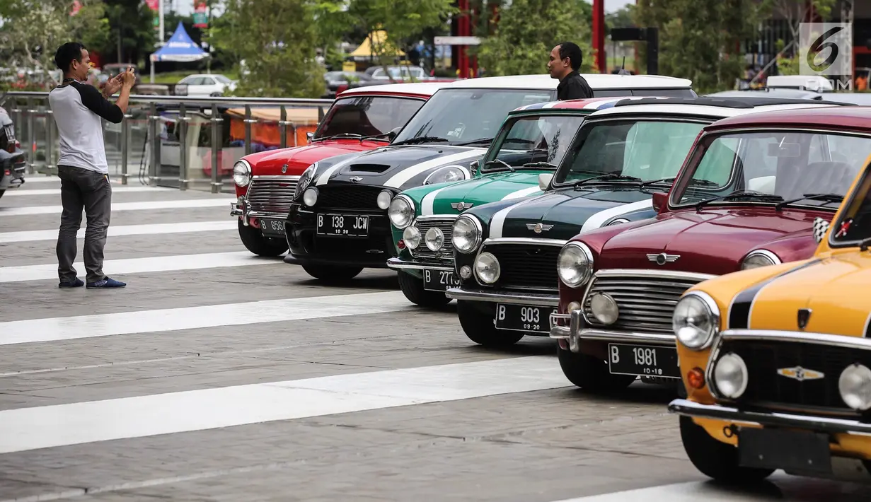 FOTO: Deretan Mobil Mini Mejeng di Indonesia Mini Day 2018 - Foto ...