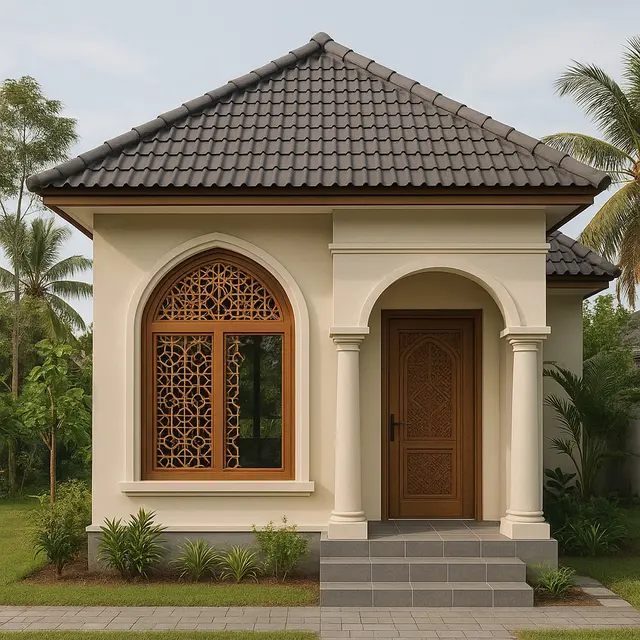 10 Inspirasi Rumah Sederhana 7x10 Nuansa Islami 2025, dari Gaya ...