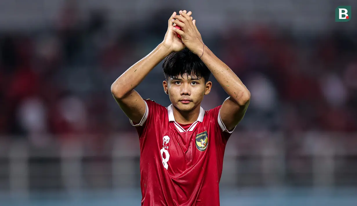 Foto: Selebrasi Joget Terminator Arkhan Kaka saat Selamatkan Timnas ...