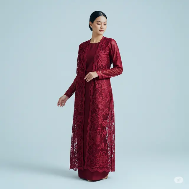 9 Inspirasi Model Cardigan Brokat Modern: Tampil Mewah dan Stylish ...