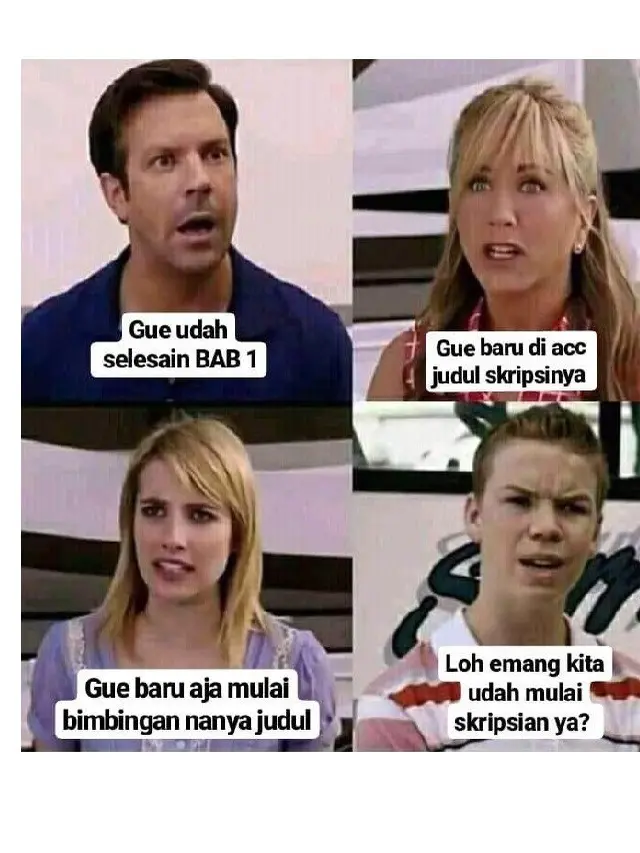 6 Meme Kocak Film We're The Millers yang Viral, Bikin Susah Tahan ...