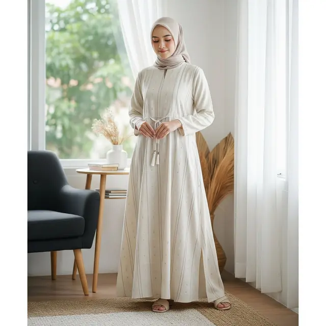 10 Model Baju Gamis yang Simpel Tapi Menarik untuk Segala Kesempatan ...