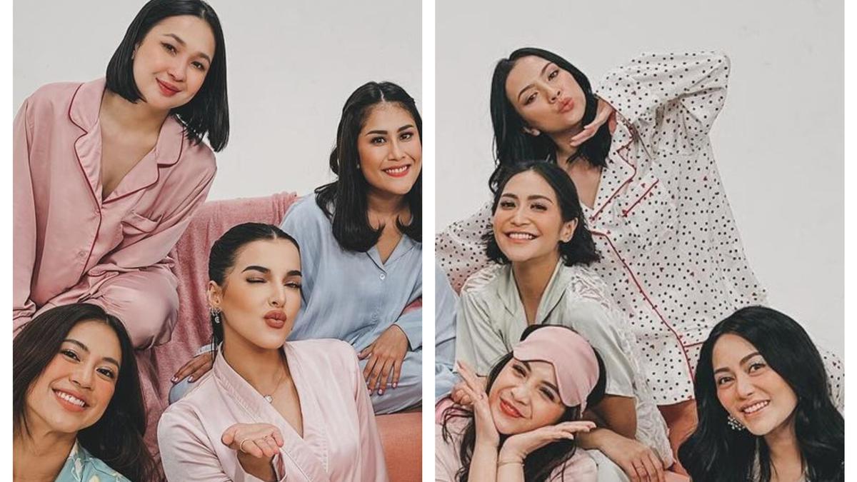 Kompak Pemotretan Pakai Piama, Ini 6 Potret Tasya Farasya Hingga Nagita Slavina - Hot Liputan6.com