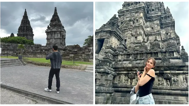 6 Potret Fadly Faisal dan Maudy Effrosina di Prambanan, Netizen Sebut ...