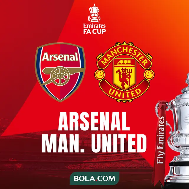 Prediksi Arsenal Vs MU: Misi Kebangkitan Setan Merah di Piala FA ...