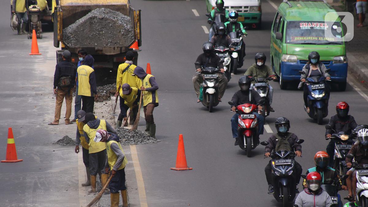 FOTO: Rencana Penerapan Satu Arah Jalan Daan Mogot - Foto Liputan6.com