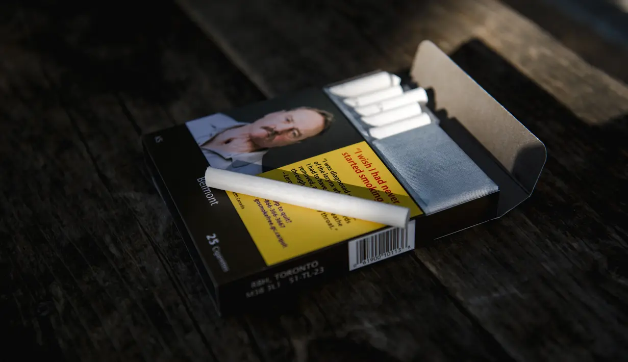 Kanada Berlakukan Label Kesehatan di Setiap Batang Rokok - Foto ...