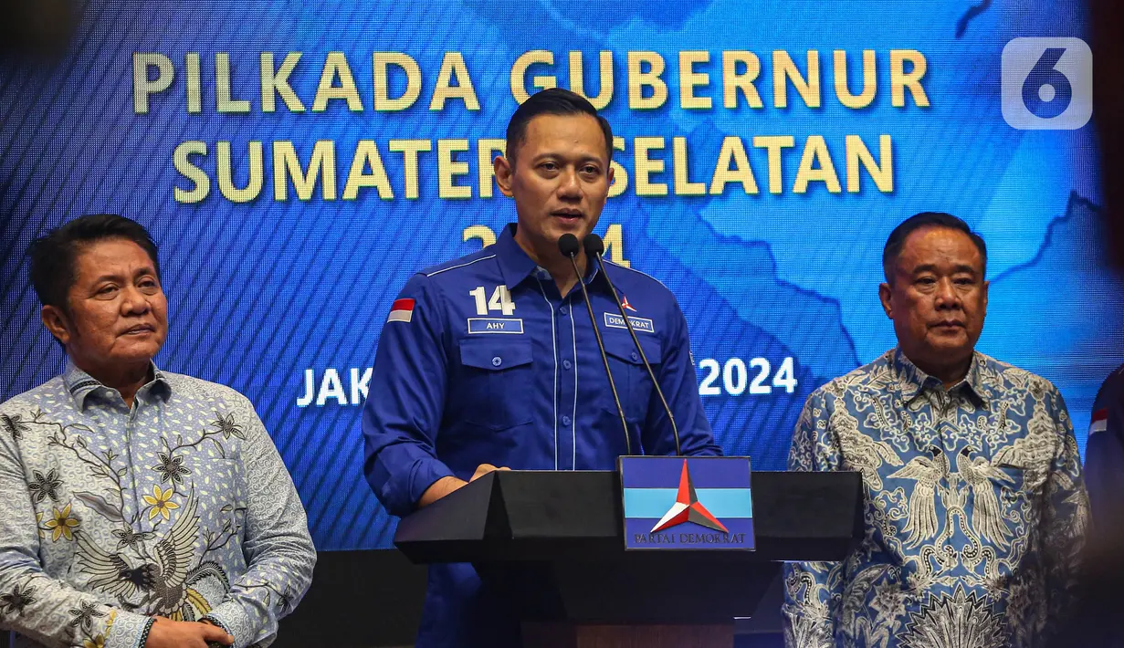 Partai Demokrat Keluarkan Rekomendasi untuk Herman Deru-Cik Ujang dan Murad Ismail-Michael ...