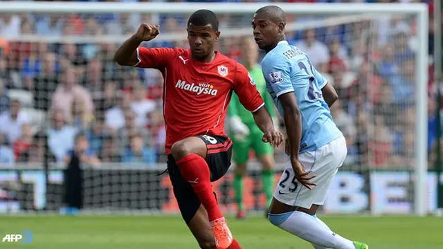 [Menit 78] Gol Campbell Buat Cardiff Ungguli City - Bola Liputan6.com