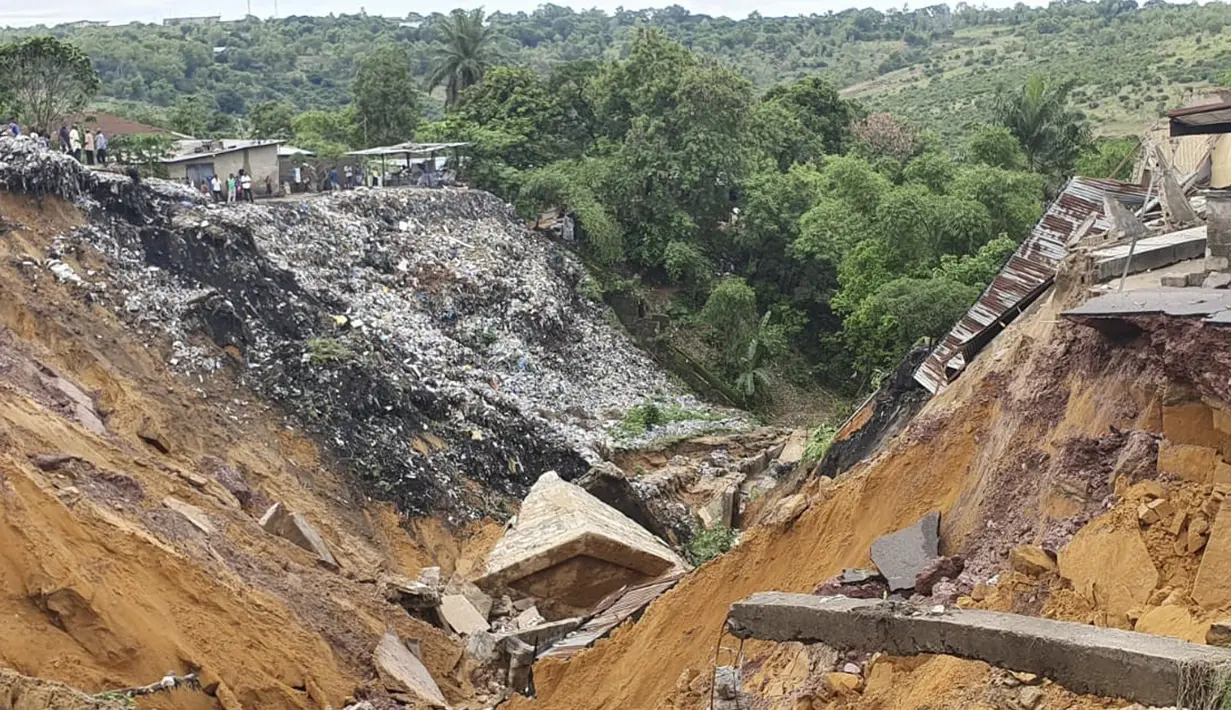 FOTO: Tanah Longsor di Kongo, 36 Orang Tewas - Foto Liputan6.com
