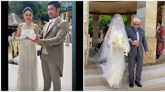 6 Momen Pernikahan Artis Clara Bernadeth, Elegan dan Bernuansa Putih ...