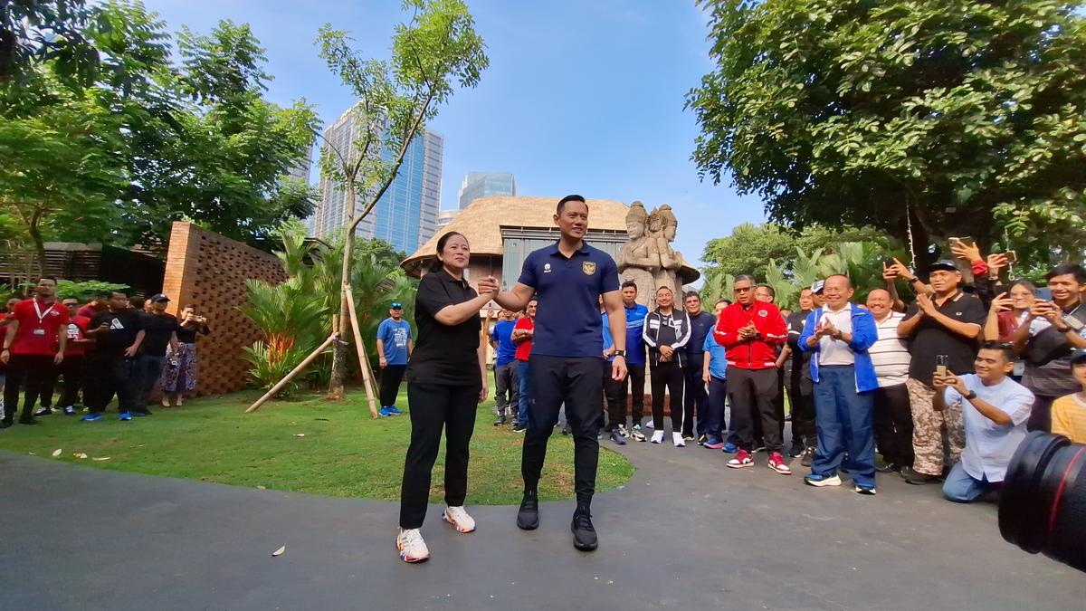 AHY dan Puan Maharani Bertemu di Senayan - News Liputan6.com