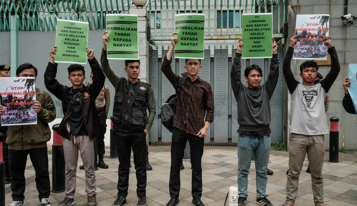 Datangi Kedubes China, Aktivis Gelar Aksi Solidaritas untuk Warga Pulau ...